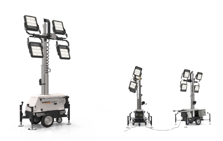 Generac 2.4kW PLT240-STD Specialty LED Portable Light Tower - Empower ...